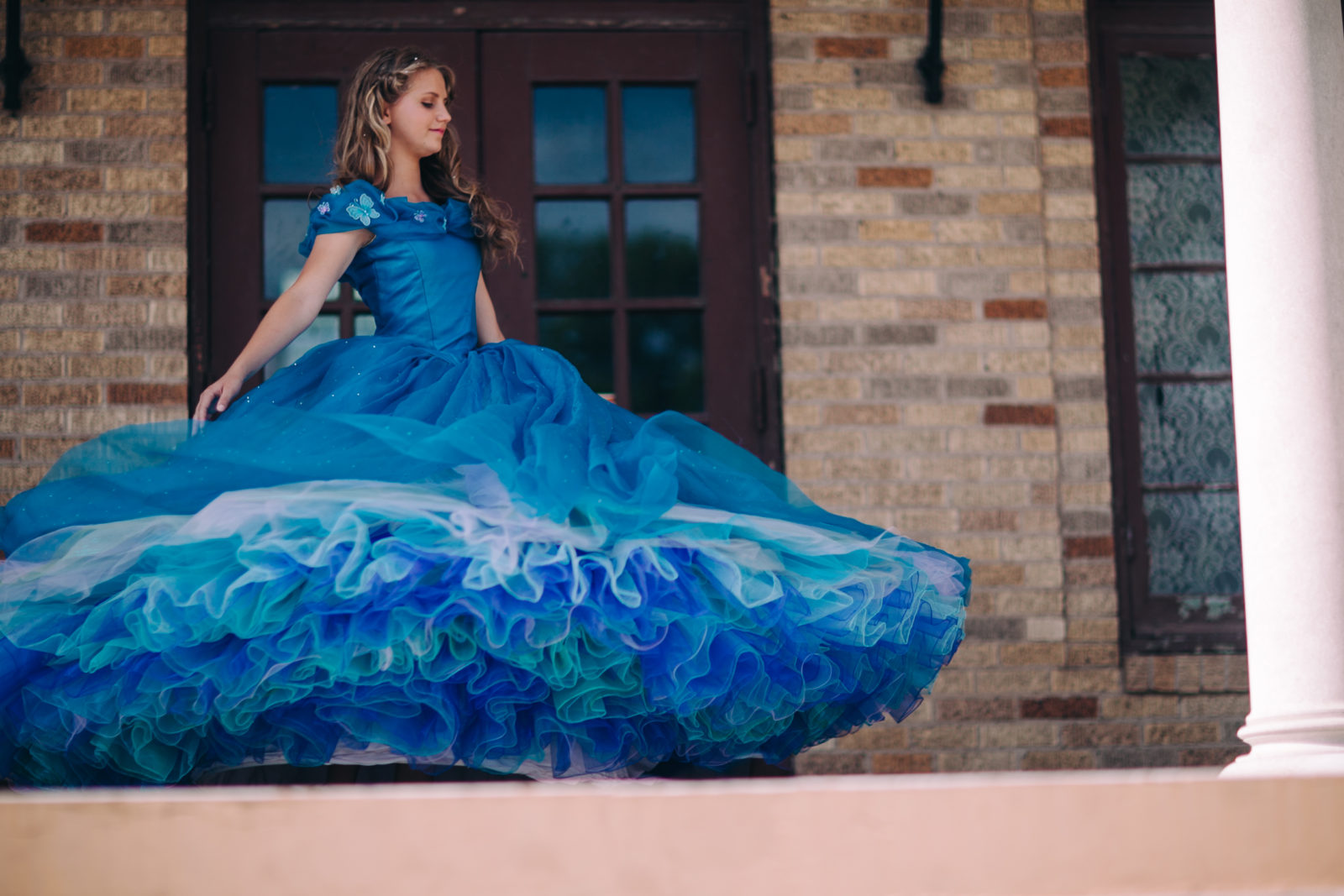 My First Cinderella Ball Gown Replica – Bella Mae's Designs