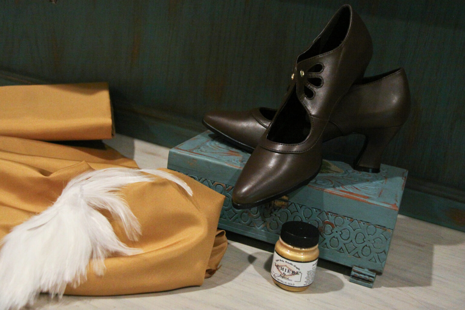 Feathers & All – Replicating Belle’s Shoes – Bella Mae's Designs