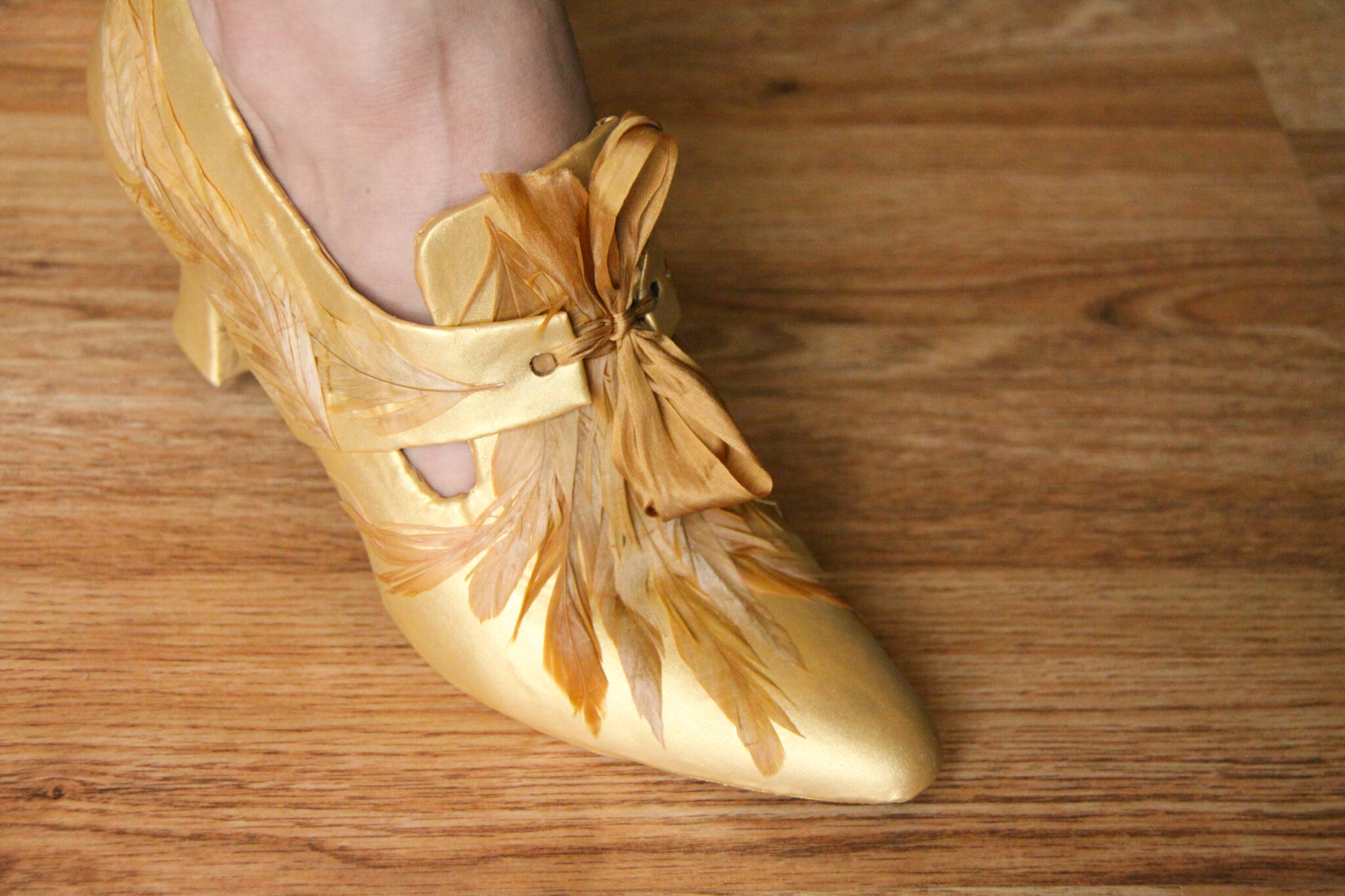 Feathers & All – Replicating Belle’s Shoes – Bella Mae's Designs