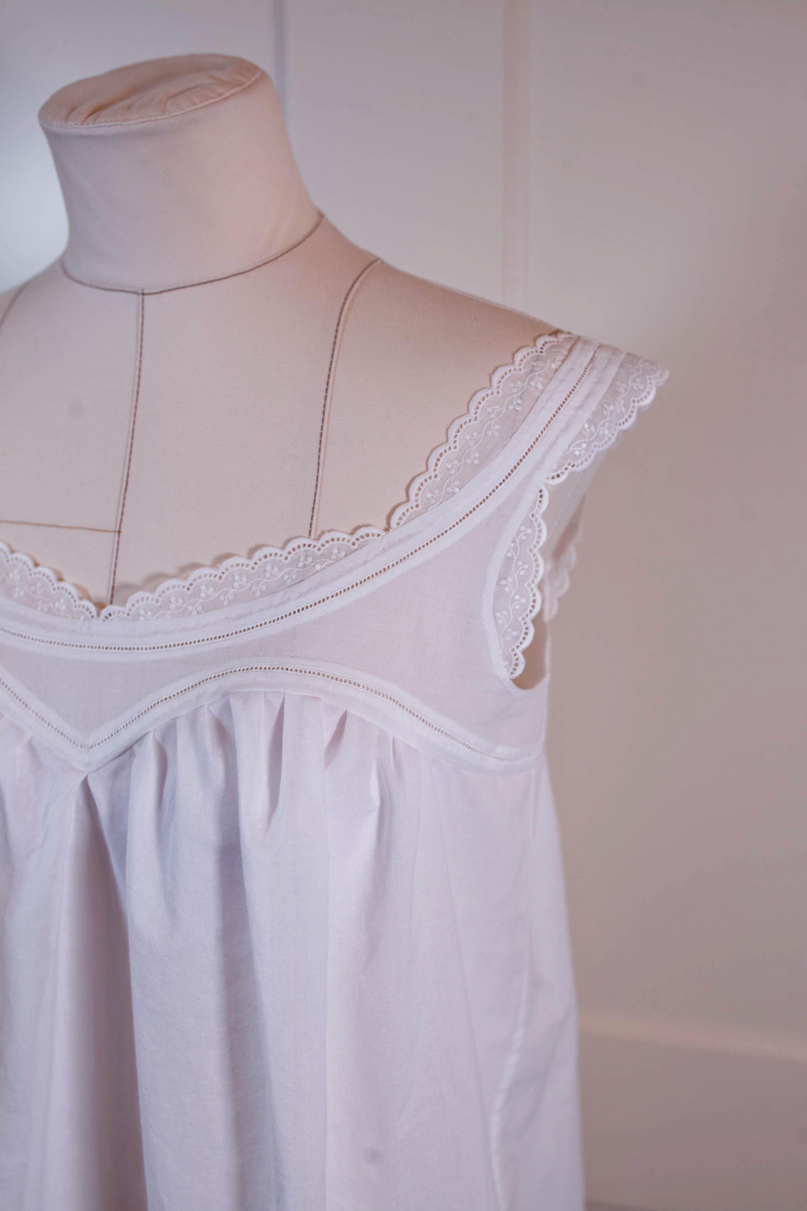 1870s “Christine” Chemise PATTERN – PDF Printable - Bella Mae's Designs