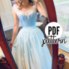 Cinderella Petticoat PATTERN – PDF Printable – Bella Mae's Designs