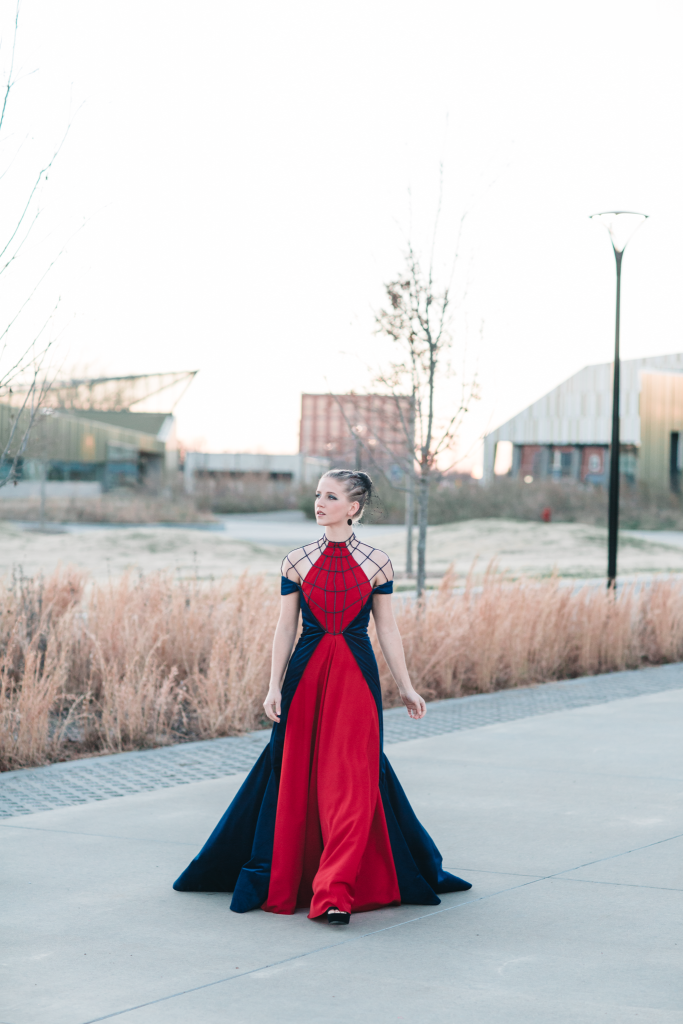 The Spider-Mae Dress – Fiction to Fashion Red Carpet Look – PDF Pattern ...