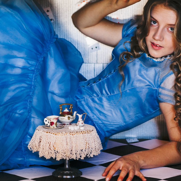 Alice’s Blue Dress – Costume PATTERN – PDF Printable – Bella Mae's Designs