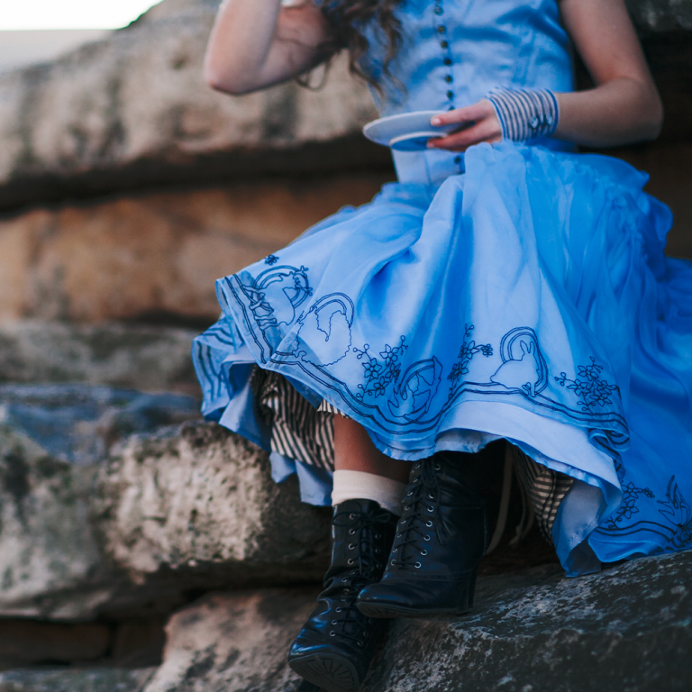 Alice’s Blue Dress – Costume PATTERN – PDF Printable – Bella Mae's Designs